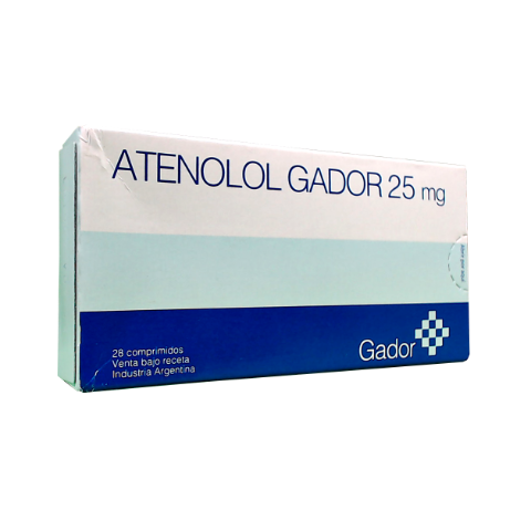 ATENOLOL GADOR 25 MG COMP.X 28