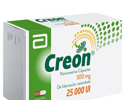 Creon 25000 Pancreatina + Proteasa + Amilasa 18000u/1000u/25000u Abbott ...