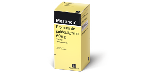 Mestinon Piridostigmina 60 mg Roemmers Caja x 100 Comprimidos