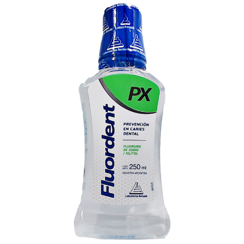 Enjuague Bucal Fluordent Px Frasco x 250 ml