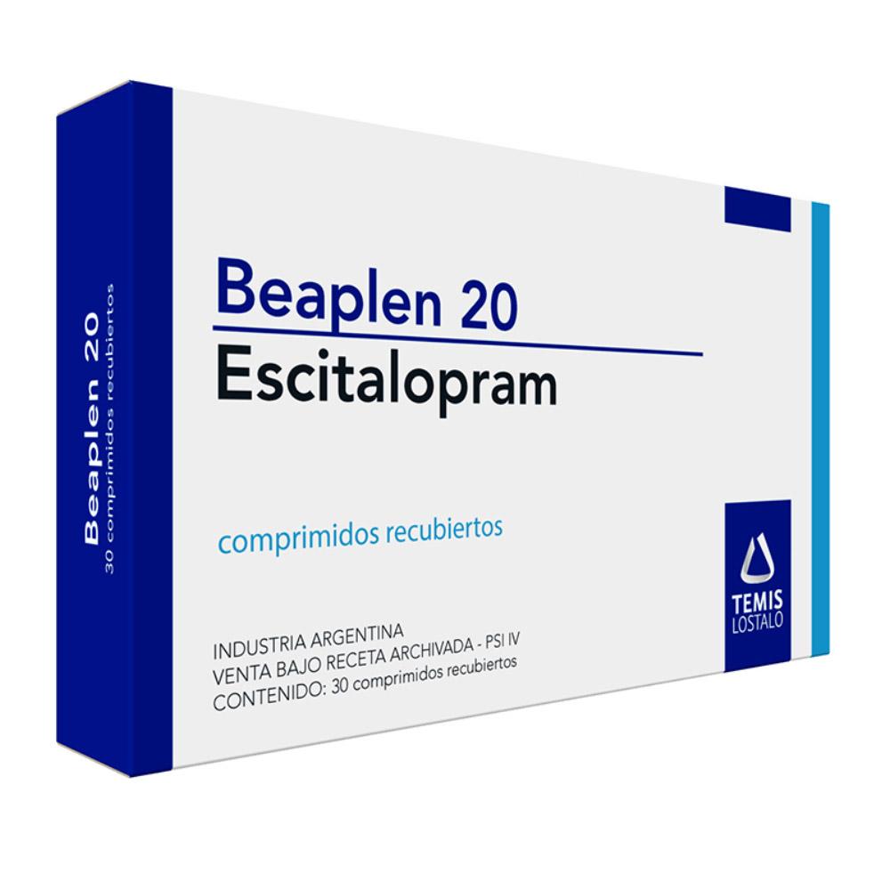 Beaplen 20 Enalapril 20 mg Temis Lostaló Caja x 30 Comprimidos Recubiertos