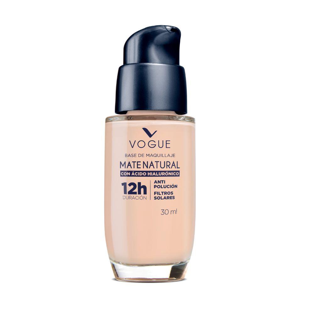 Base Vogue Mate Natural Frasco x 1 und