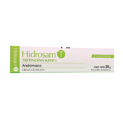 Hidrosam Tretinoina Ácido Retinoico 0,1% Andrómaco Crema x 20 g