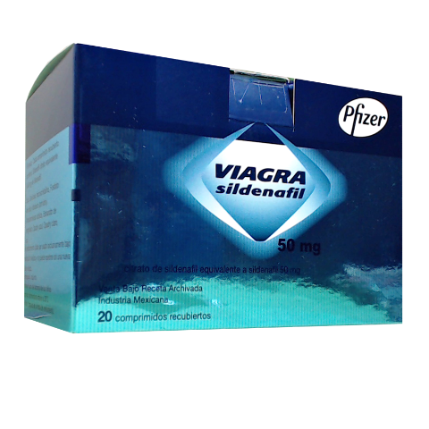 Viagra Sildenafil 50 mg Pfizer Caja x 20 Comprimidos