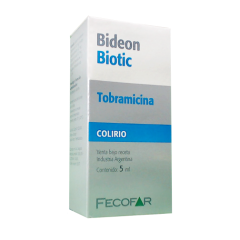 Bideon Tobramicina 0,3% Fecofar Frasco x 5 ml