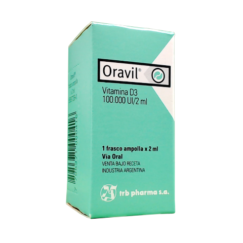 Oravil Calcio Citrato + Vitamina D3 TRB Solución Oral Frasco x 2 ml