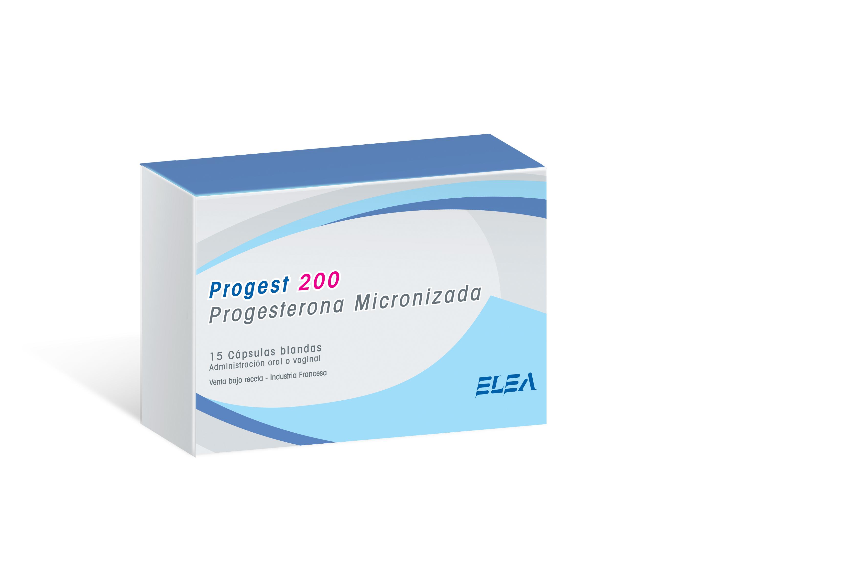Progest 200 Progesterona 200 mg Karidium Caja x 15 Cápsulas Blandas