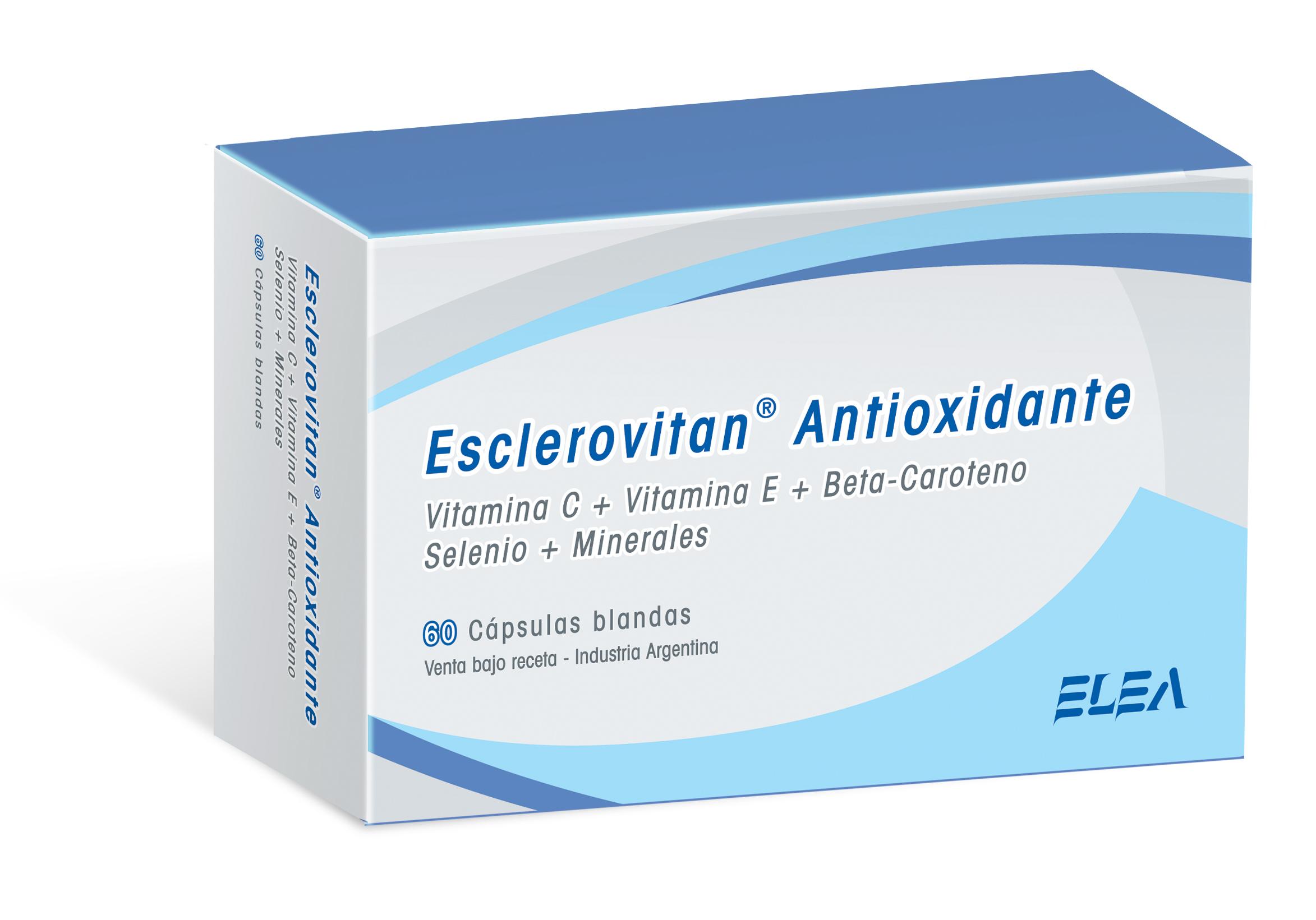 Suplemento dietario Esclerovitan Antioxidante Cassará Caja x 60 ...