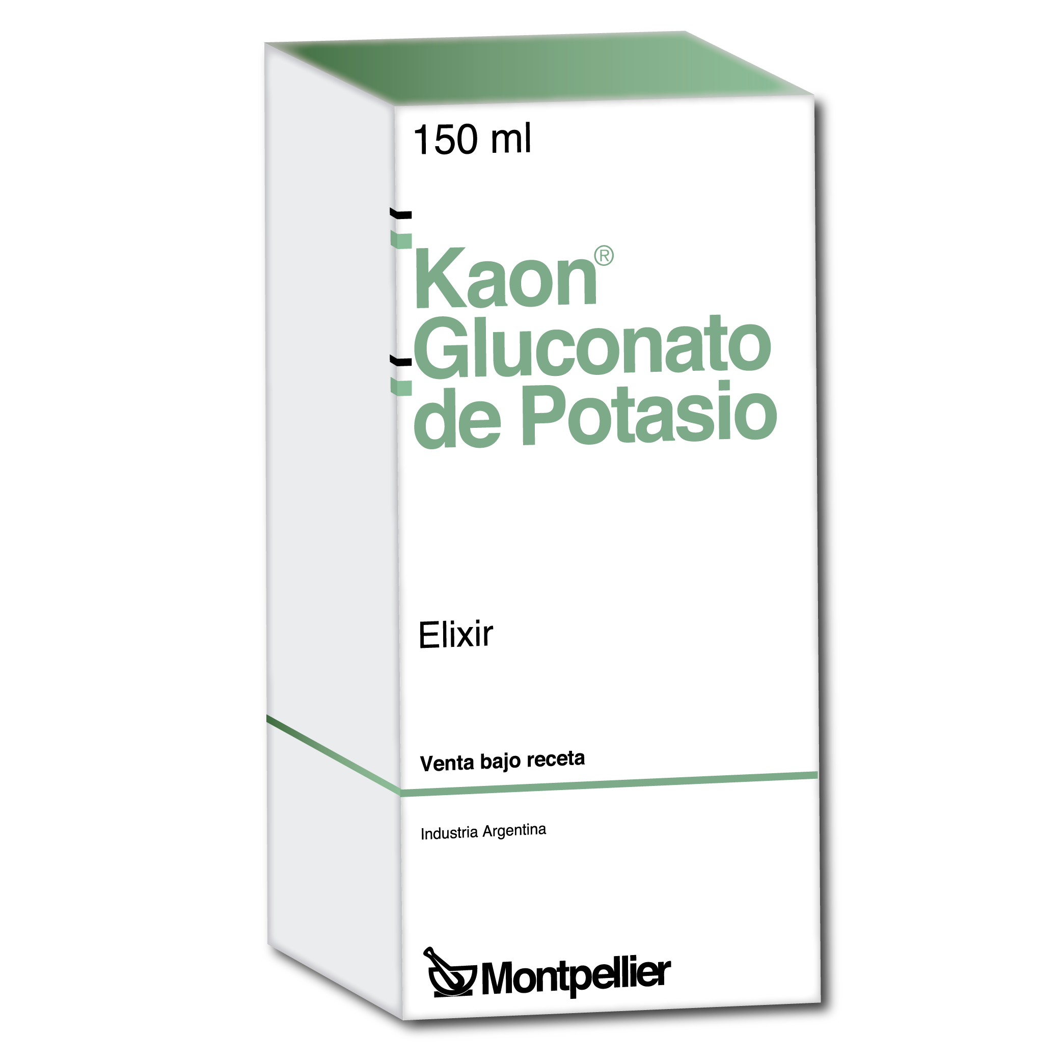 Kaon Elixir Gluconato De Potasio 31,2% Montpellier Frasco x 150 ml