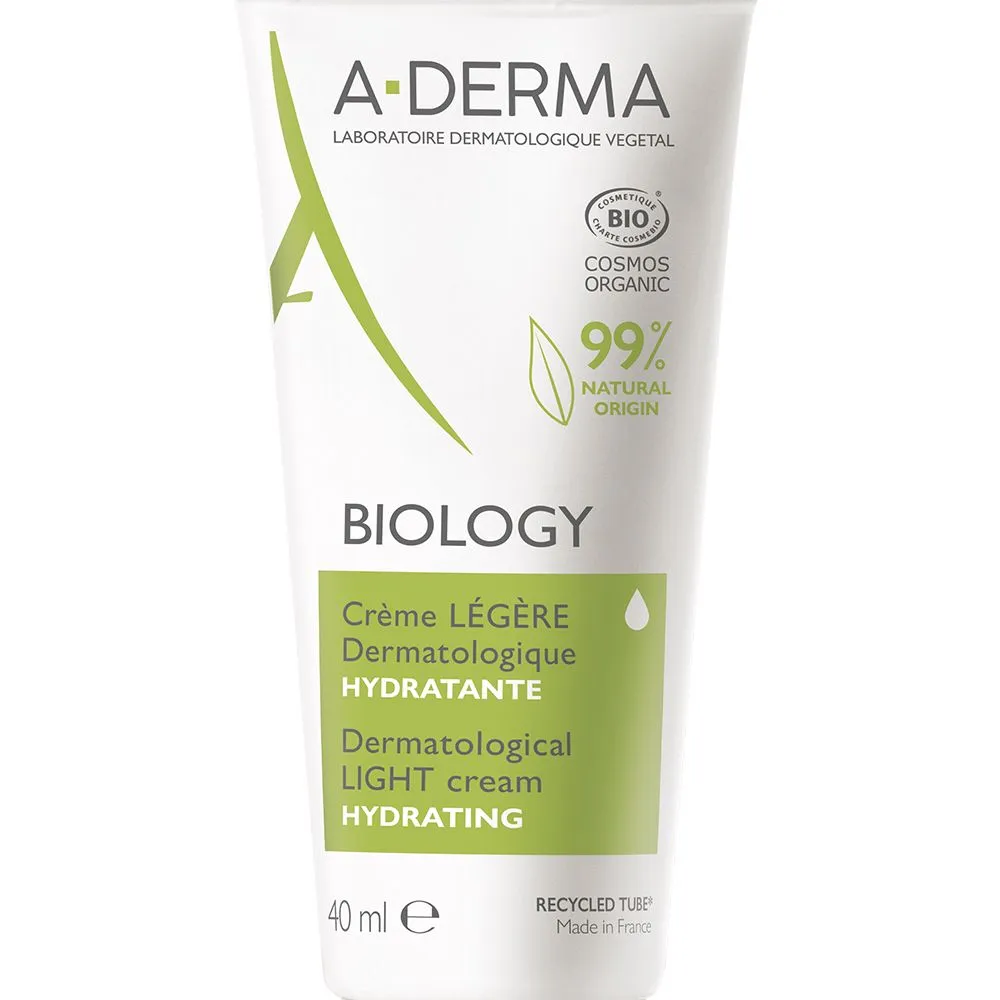 Crema Facial Aderma Biology Ligera Tubo x 40 ml