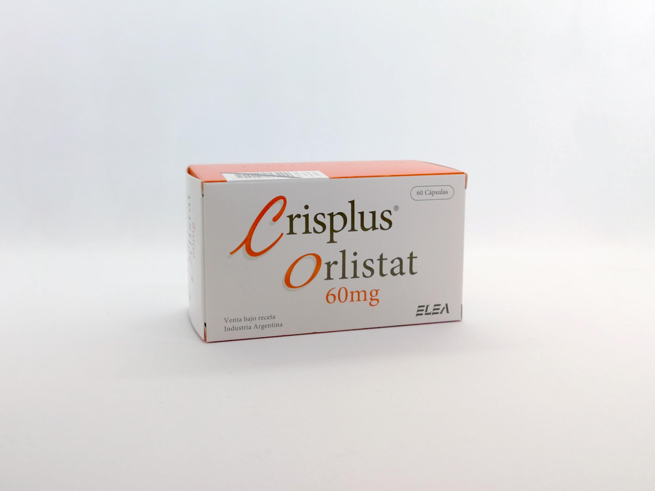 Crisplus Orlistat 60 mg Karidium Caja x 60 Cápsulas