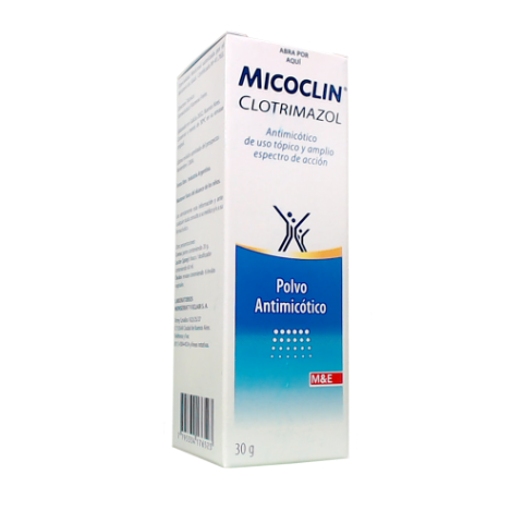 Micoclin Terbinafina 1% Temis Lostaló Envase x 30 g Talco