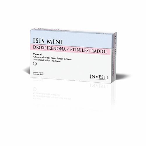 Isis Etinilestradiol + Drospirenona Elea Caja x 56 Comprimidos Recubiertos