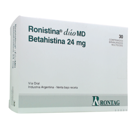 Ronistina Duo MD Rosuvastatina + Ezetimibe Rontag Caja x 30 Comprimidos