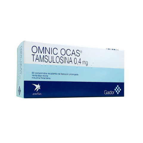 Omnic Ocas Tamsulosina 0,4 mg Gador Caja x 60 Comprimidos