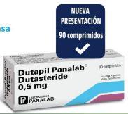 Dutapil Dutasteride 0.5 mg Panalab Caja x 90 Comprimidos