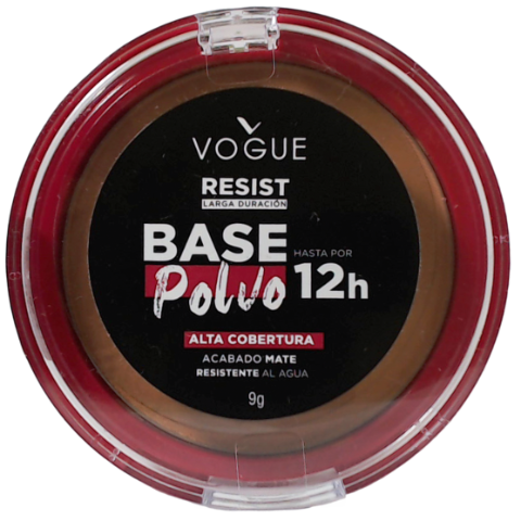 Base en polvo Vogue Resist Tono Miel Estuche x 1 und