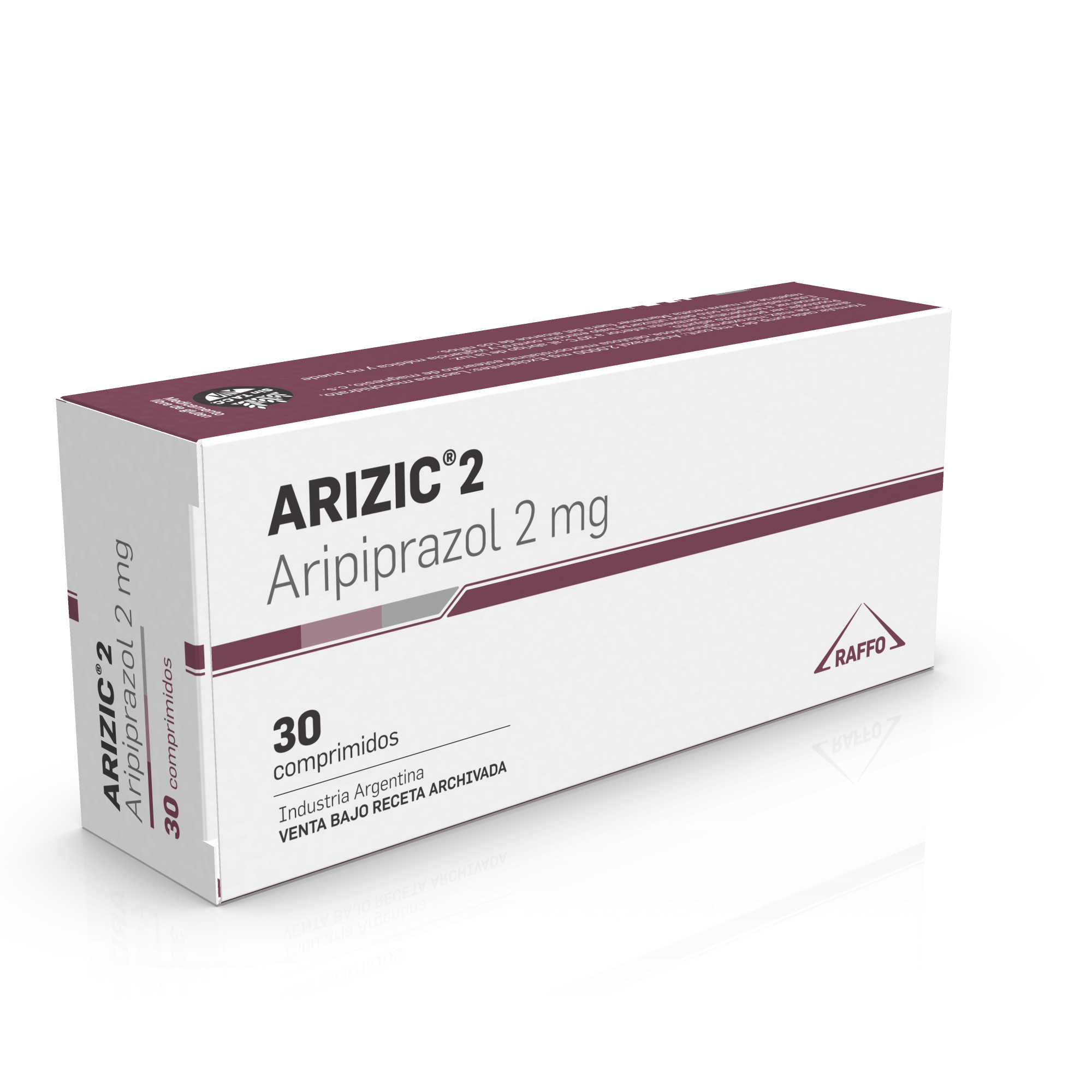 Arizic Aripiprazol 2 mg Monte Verde Caja x 30 Comprimidos