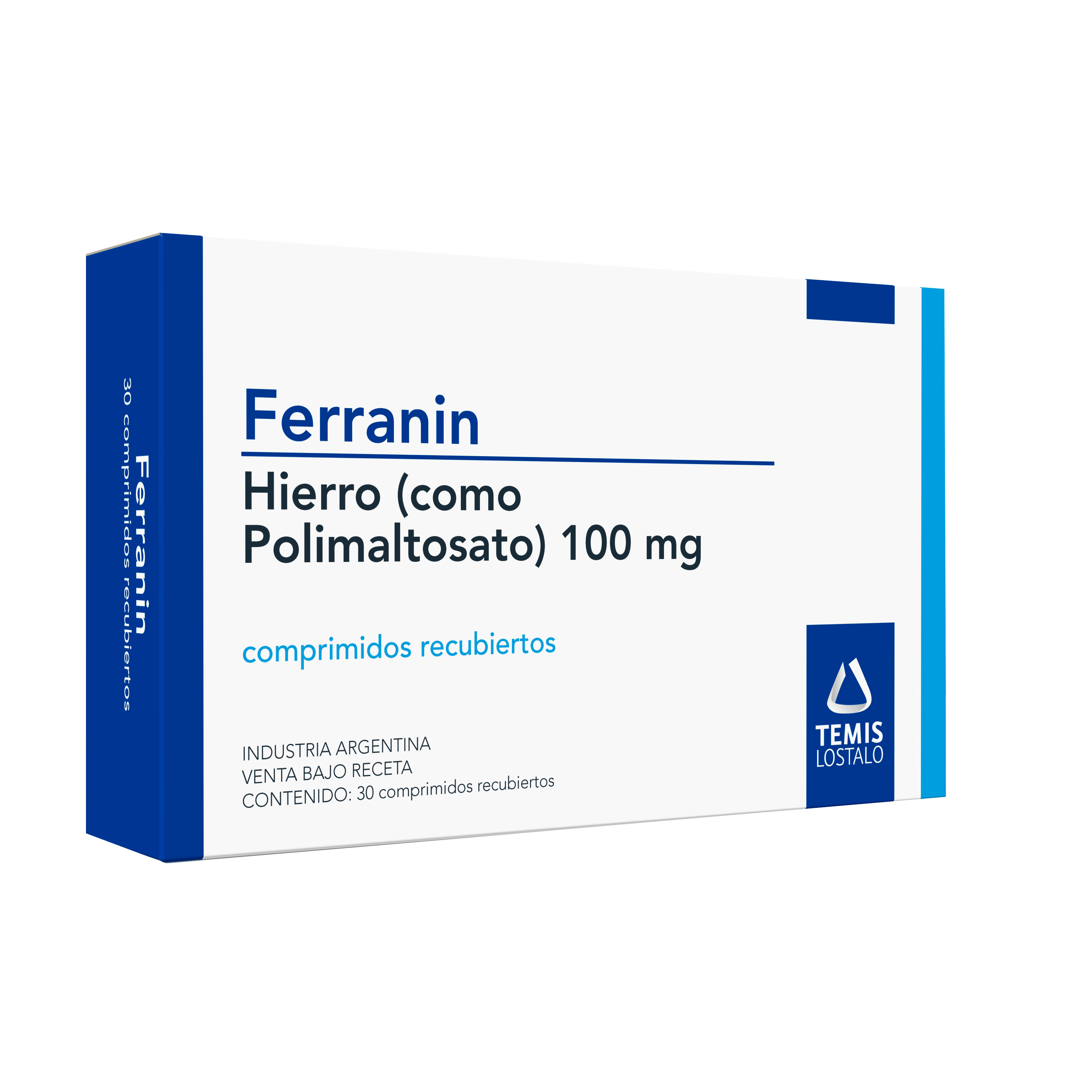 Ferranin Complejo Hidróxido Férrico Polimaltosato Takeda Caja x 30 ...
