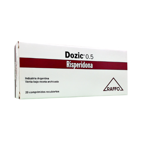 Dozic Risperidona 0,5 mg Monte Verde Caja x 20 Comprimidos