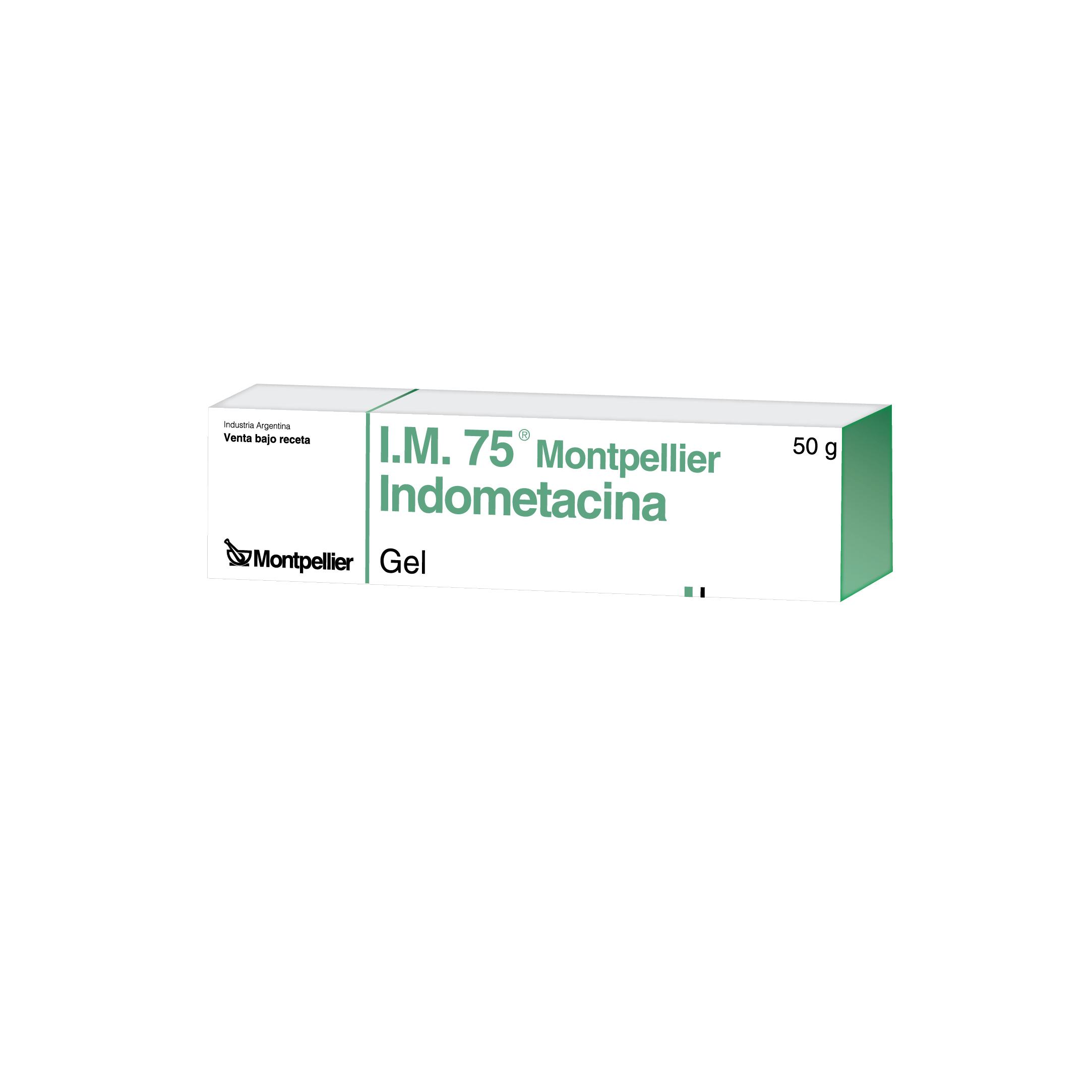 I.M. 75 Montpellier Indometacina 1 g Montpellier Gel x 50 gr