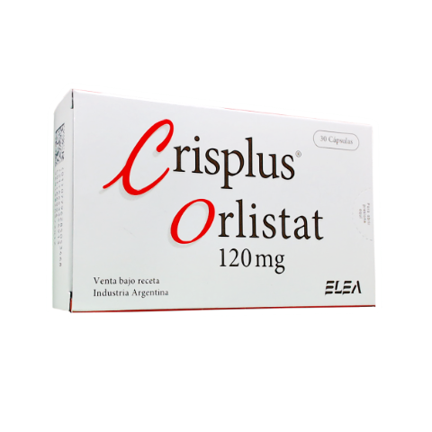 Crisplus Orlistat 120 mg Karidium Caja x 30 Cápsulas